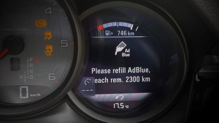 Δεν σβηνει η ενδειξη adblue στα Diesel - Odigein.com